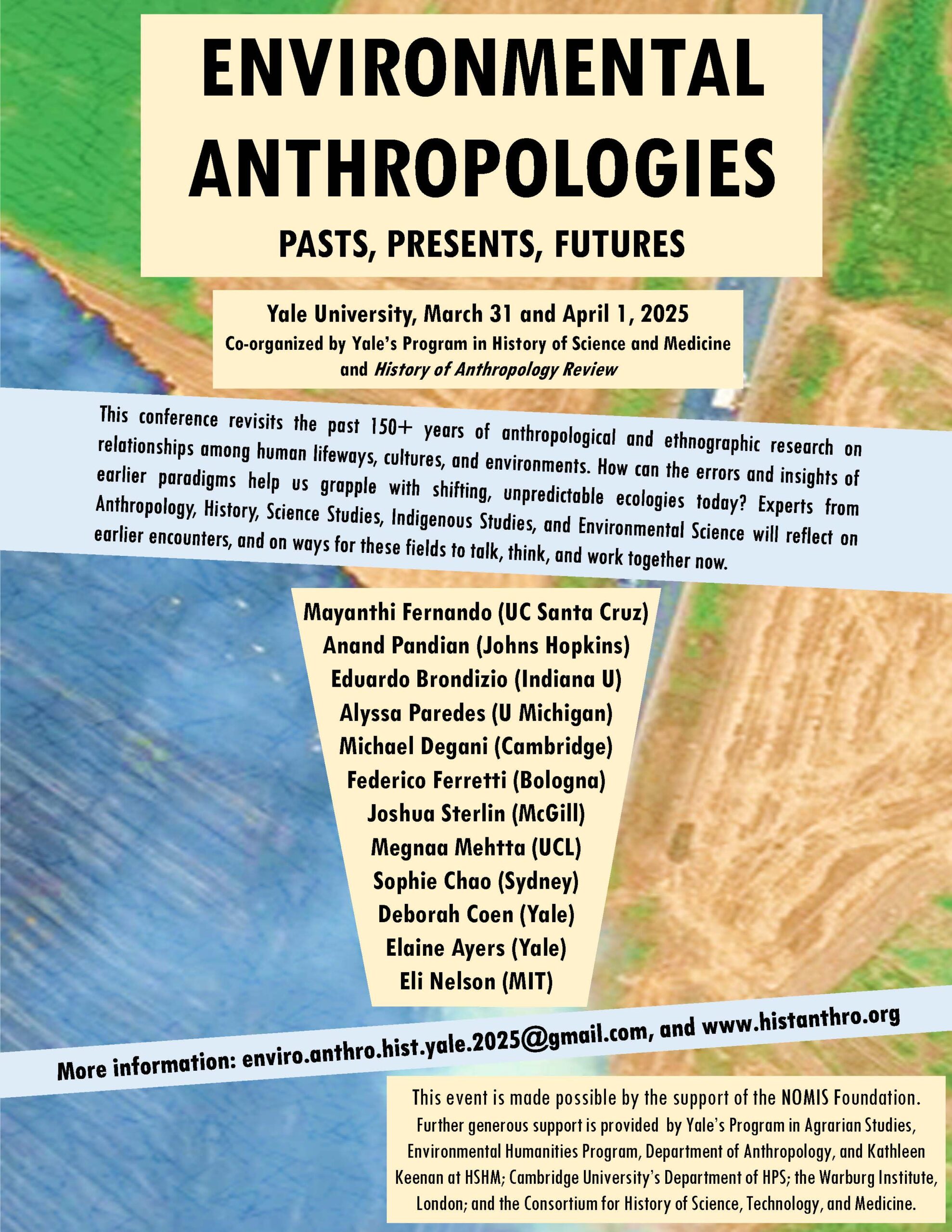 Conference Announcement: “Environmental Anthropologies: Pasts, Presents ...