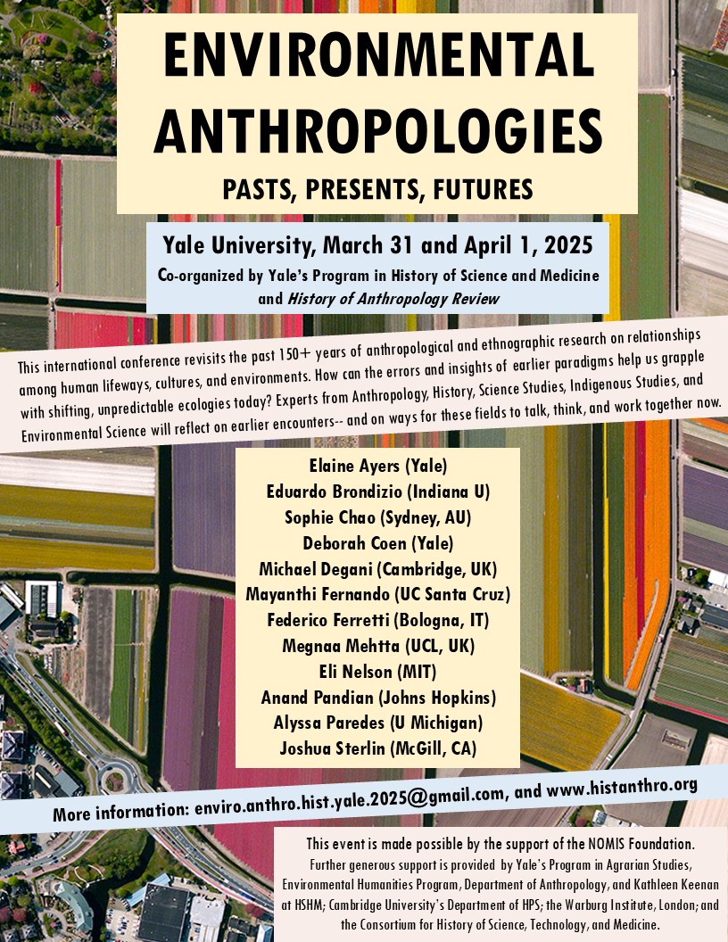 Environmental Anthropology– Pasts and Futures – History of Anthropology ...